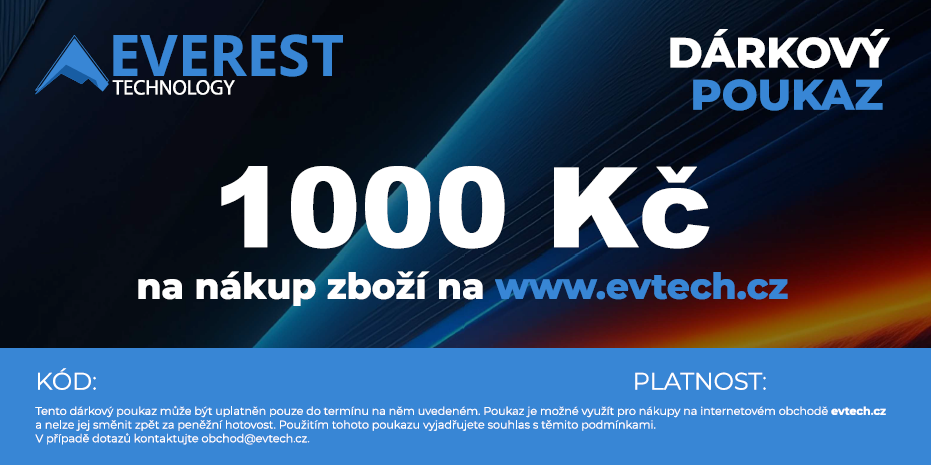 Dárkové poukazy | Everest Technology